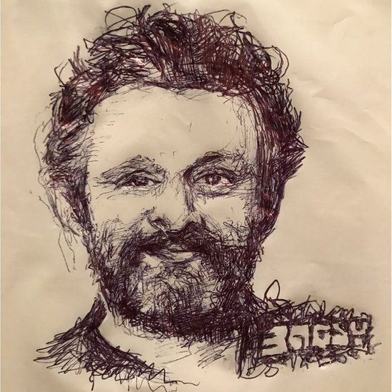 'Honoured' Michael Sheen immortalised on Bagsy bag - BBC News