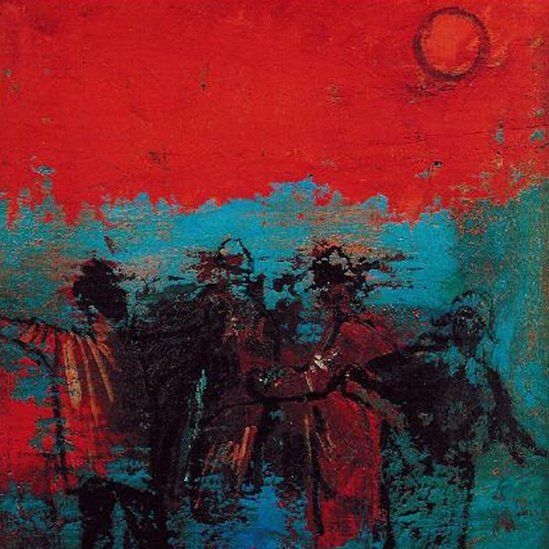 In pictures: Port Talbot-born artist Andrew Vicari at 75 - BBC News