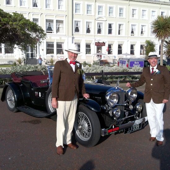 In Pictures: Three Castles Welsh Classic Trial car rally - BBC News