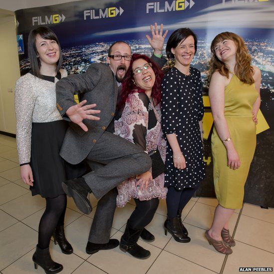 In pictures: FilmG winners and presenters - BBC News