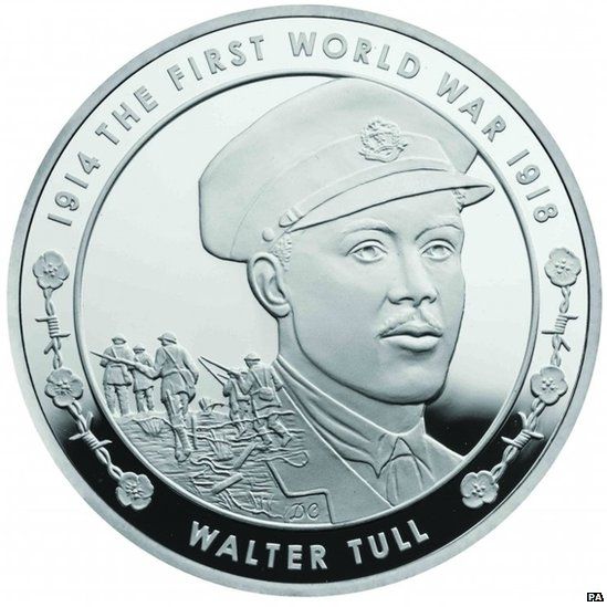 British Army's first black officer Walter Tull remembered on coins ...