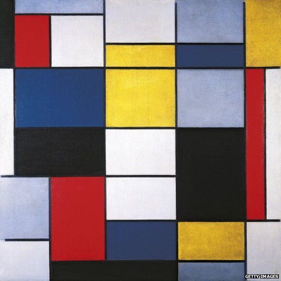 1,000 people form human 'Mondrian' artwork in Liverpool - BBC News