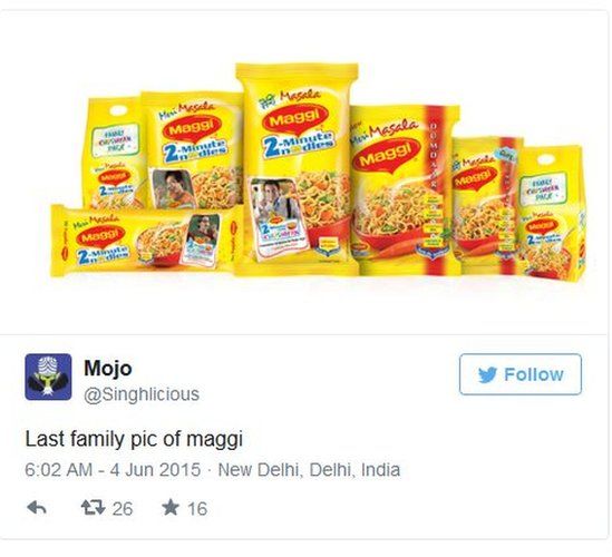 Memes make light of India Maggi ban - BBC News