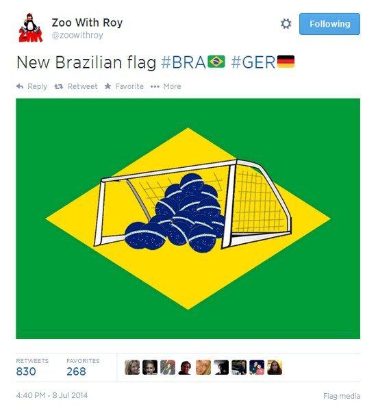 Brazil defeat breaks Twitter records - BBC News