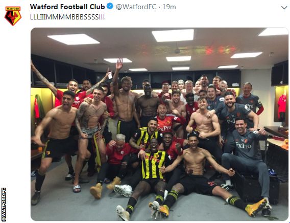 How Watford's magical semi-final win unfolded in pictures - BBC Sport