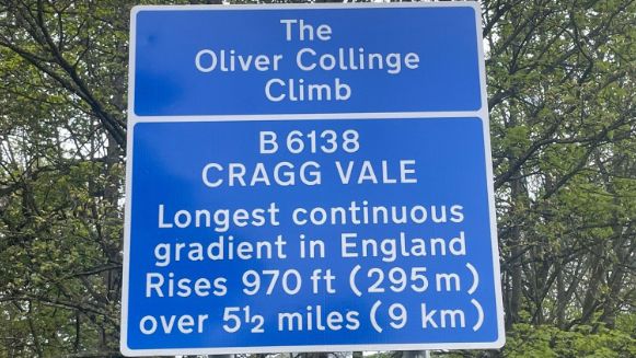 Cragg Vale climb renamed in memory of young teacher - BBC News
