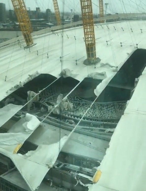 Storm Eunice: How the day unfolded - BBC Newsround