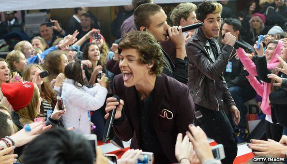 Super-fan 2.0: Why loving One Direction can be hard work - BBC News