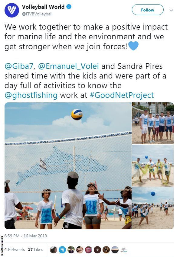 Volleyball initiative launched to recycle discarded fishing nets for ...