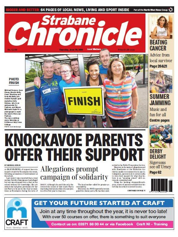 Weekly paper review: Nazi graffiti and Housing Executive office fears ...