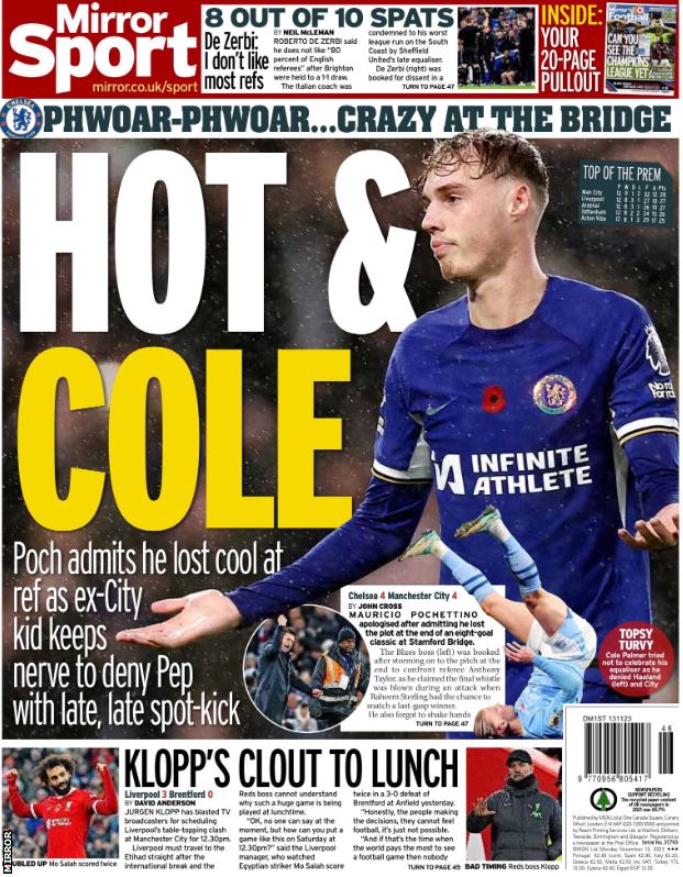 Monday's back pages - BBC Sport