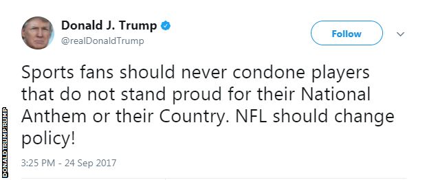 NFL protests after Donald Trump comments unlike anything I've seen ...
