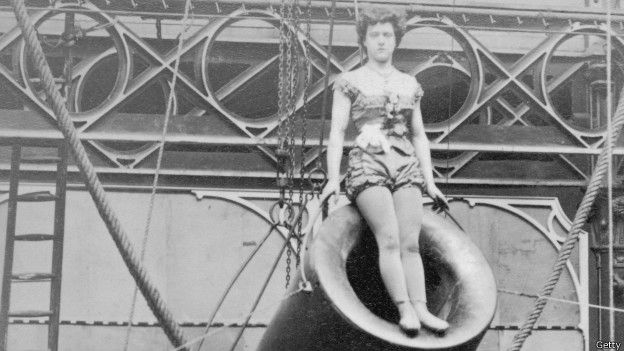 La increíble historia de la única "mujer bala" de Estados Unidos - BBC ...