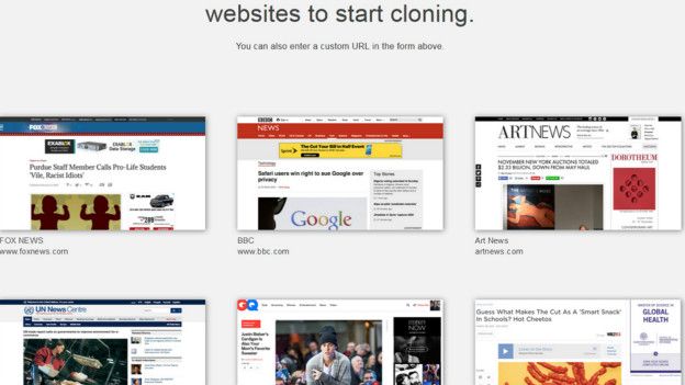Clone Zone: la página que te puede hacer desconfiar de las noticias ...