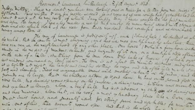 Unseen Charles Dickens letters show author's awareness of fame - BBC News