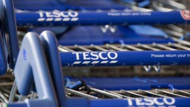Tesco says turnaround is on track as sales rise again - BBC News