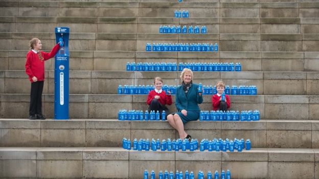 Scottish Water to fit 'top-up taps' for water refills - BBC News