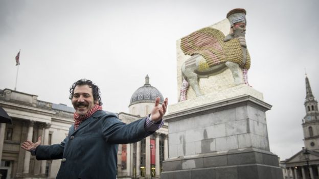 Latest Trafalgar Square Fourth plinth artwork unveiled - BBC News