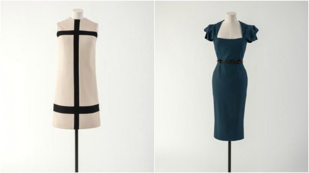 Fashion's 100 objects exhibition in Bath - BBC News