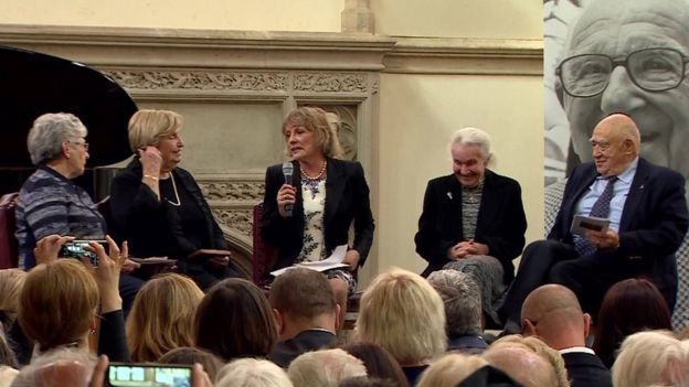 Nicholas Winton memorial service honours Holocaust hero - BBC News