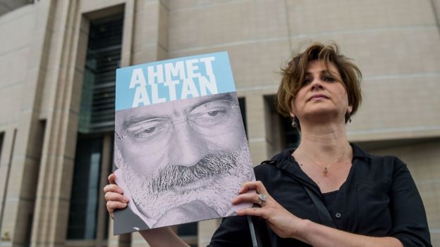 Six Turkish journalists jailed for life for 'coup links' - BBC News