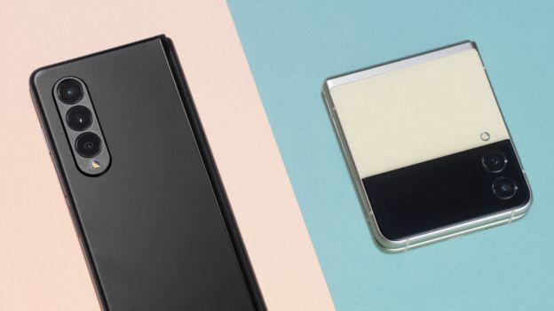 Samsung phones with parts made from fishing nets - BBC News