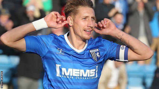 Lee Martin: Gillingham release captain and Scott Wagstaff and Jake ...