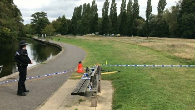 Southampton's Riverside Park sealed off after body find - BBC News