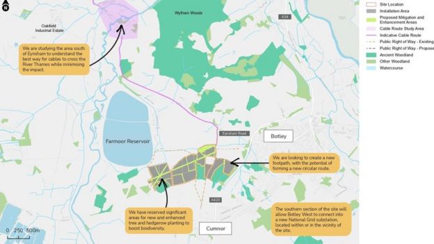 Botley West Solar Farm would be 'ocean of glass and steel' - BBC News