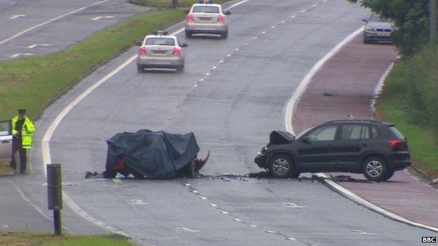 Victims of A1 road crash in County Down named as police appeal for ...