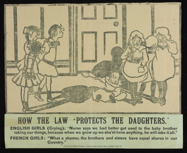 The 100 Year Old Protest Posters That Show Womens Outrage Bbc News