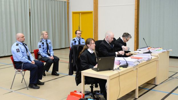 Breivik says Norway trying to kill him by jail 'torture' - BBC News