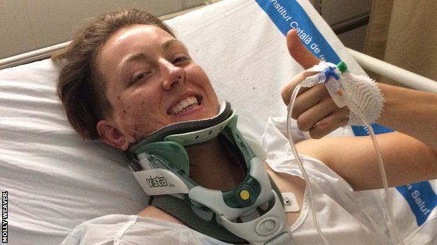 Cyclist Molly Weaver on the crash that led to depression and the ...