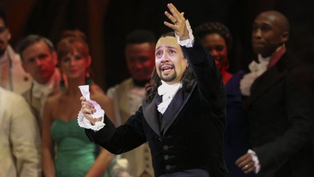 Hamilton creator Lin-Manuel Miranda recalls childhood tragedy - BBC News