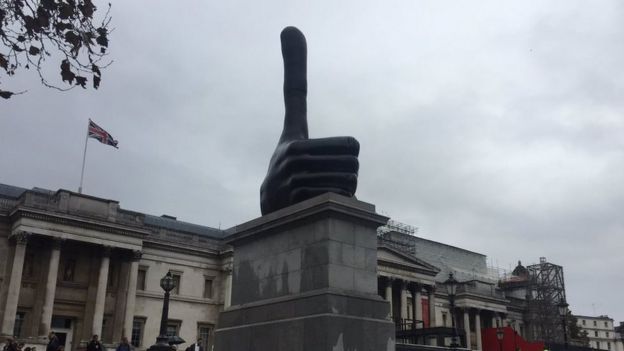 Latest Trafalgar Square Fourth plinth artwork unveiled - BBC News
