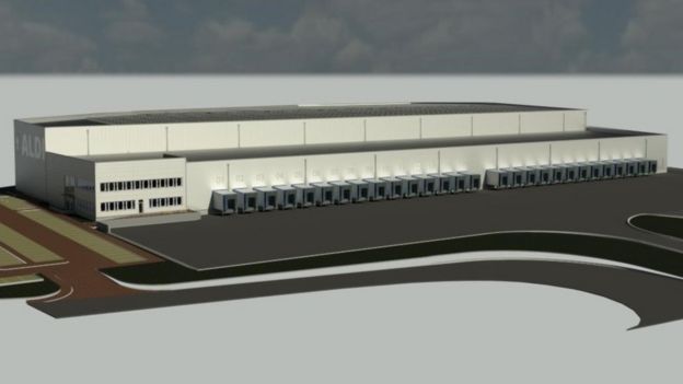 Aldi gets green light for £25m expansion in Bathgate - BBC News