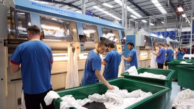 Johnson group buys Afonwen laundry business for £52.6m - BBC News
