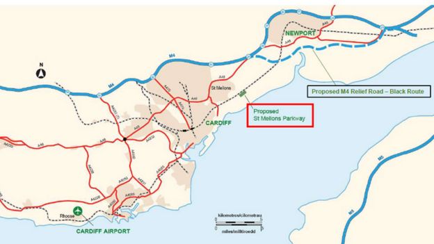 St Mellons private rail station welcomed by Chris Grayling - BBC News