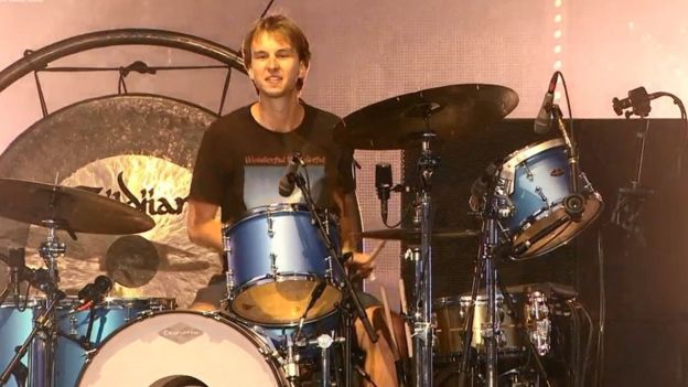 'Everyone say hello to Tony': Killers TRNSMT drummer revealed - BBC News
