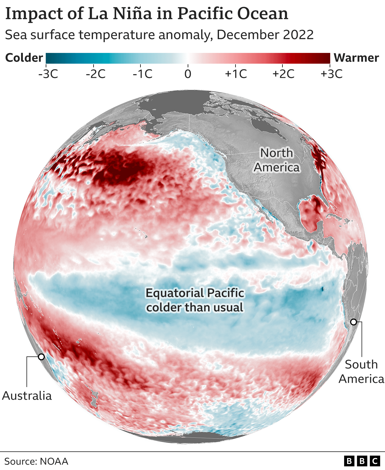 What are El Niño and La Niña, and how do they change the weather? - BBC ...