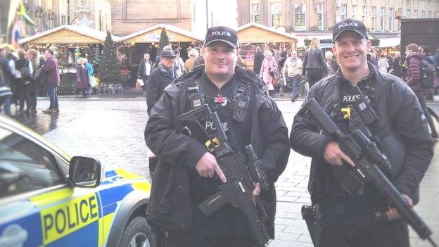 Rural police 'could routinely carry guns' - BBC News