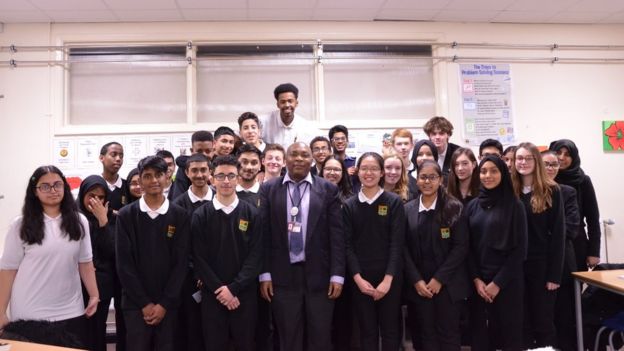 Cardiff's Fitzalan High class all receive A* GCSE grade - BBC News