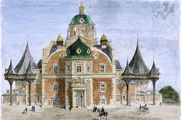 El castillo con instrumentos gigantescos donde Tycho Brahe, un ...