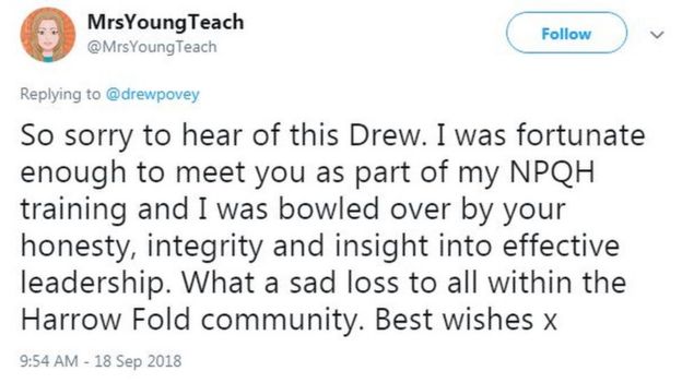 Educating Greater Manchester head Drew Povey resigns - BBC News