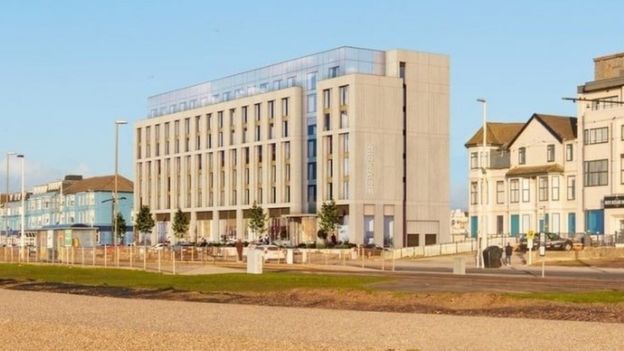 Blackpool Promenade: Plans unveiled for new £30m hotel - BBC News