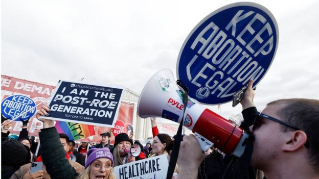 Four ways the end of Roe v Wade has changed America - BBC News