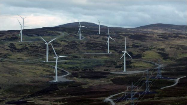 Controversial Beauly to Denny power line fully operational - BBC News