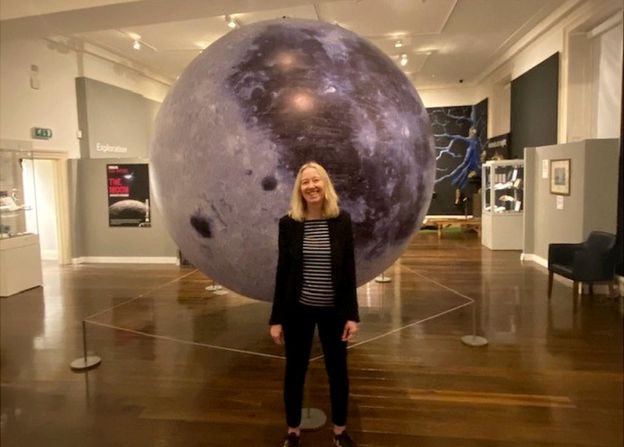 Moon exhibition a success, Shrewsbury museum manager says - BBC News