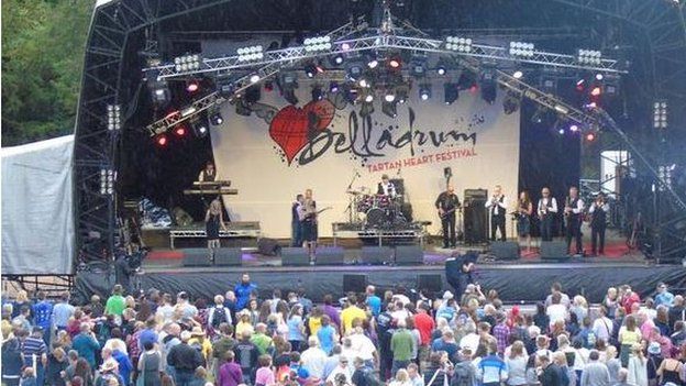 Belladrum Tartan Heart festival sticking to new three day format - BBC News