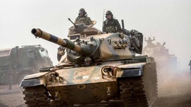 Afrin Offensive Turkey Warns Syria Against Helping Kurds Bbc News